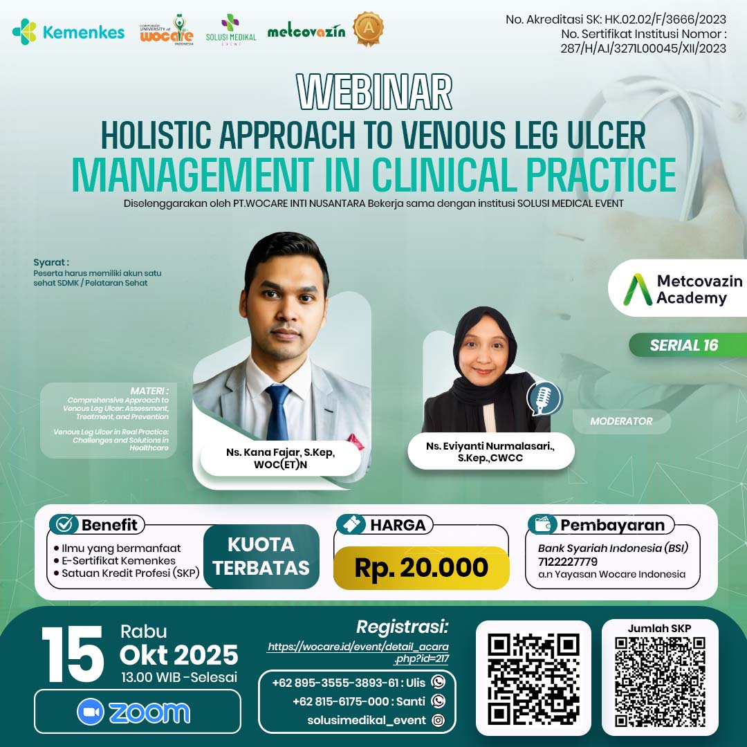 METCO ACADEMY SERIAL 16: HOLISTIC APPROACH TO VENOUS LEG ULCER ...