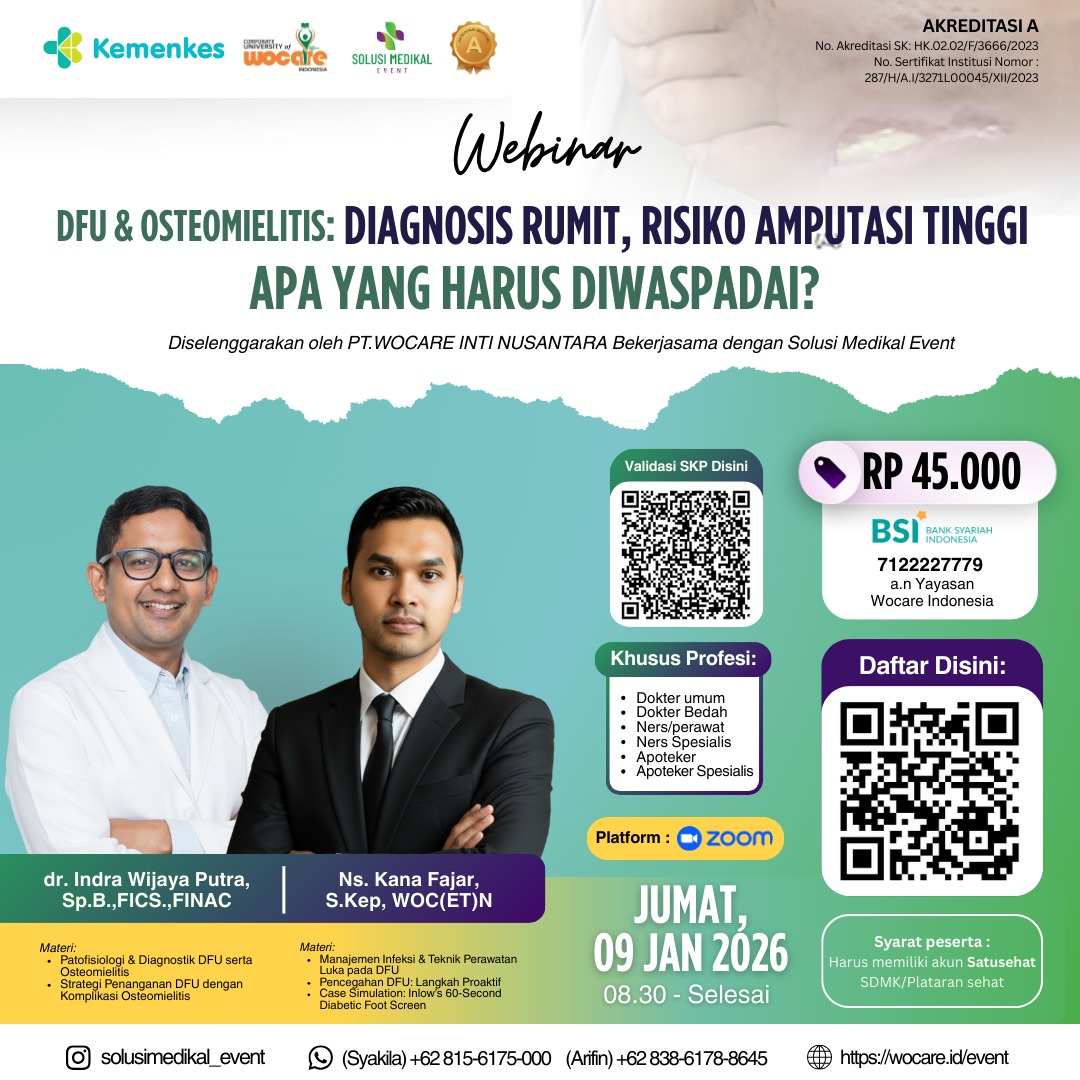 DFU & OSTEOMIELITIS: DIAGNOSIS RUMIT, RISIKO AMPUTASI TINGGI—APA YANG ...