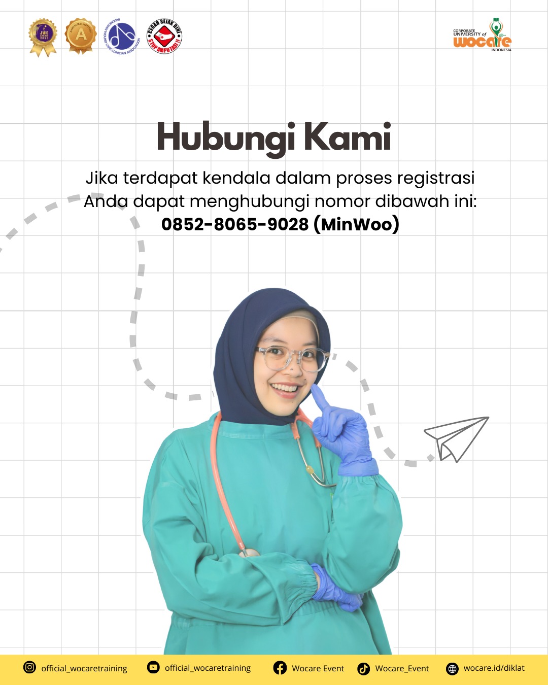 Wocare | ALUR REGISTRASI PENDIDIKAN DAN PELATIHAN WOCARE